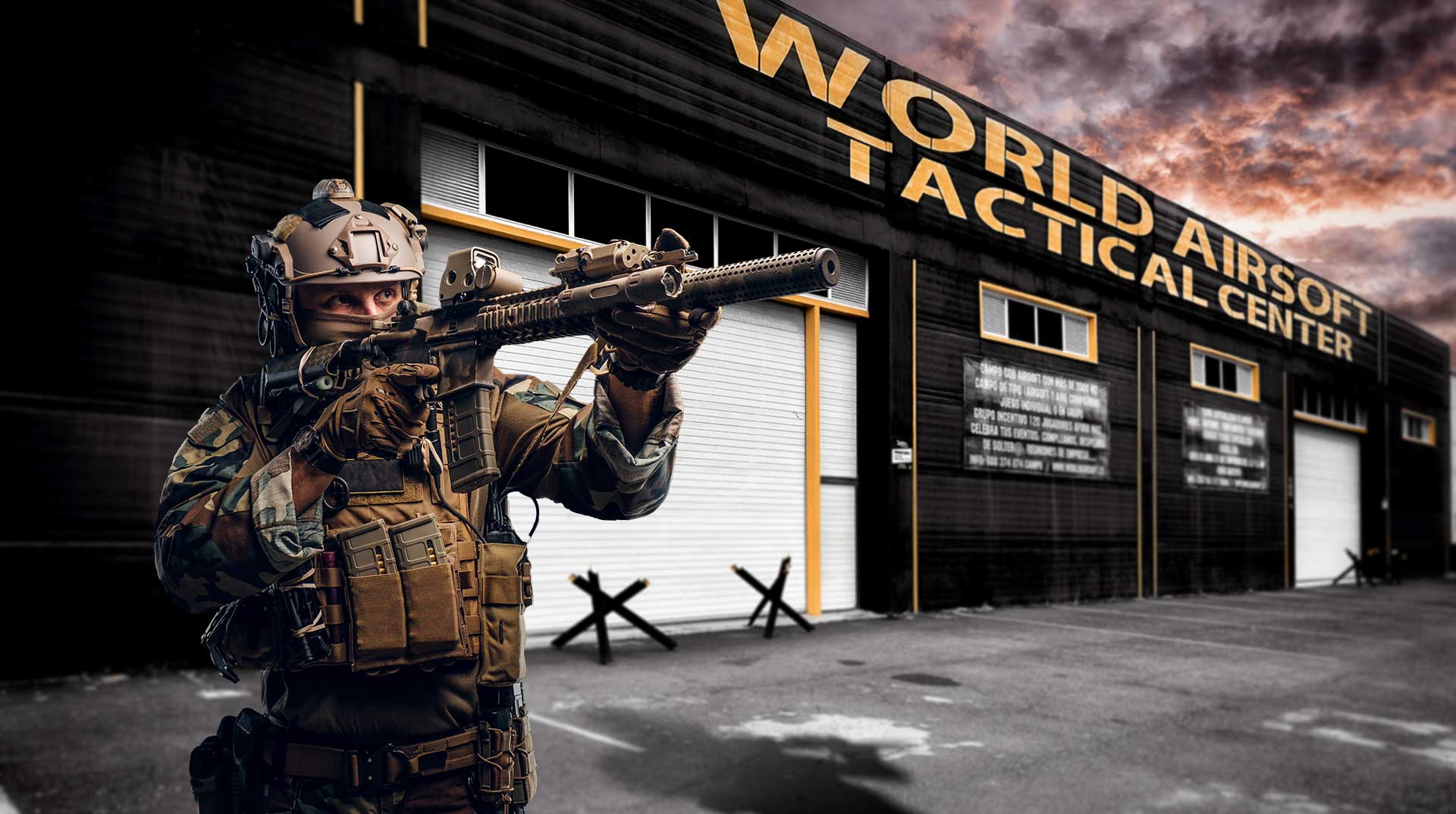 World Airsoft Tactical Center - La mayor instalación táctica de InDoor ...